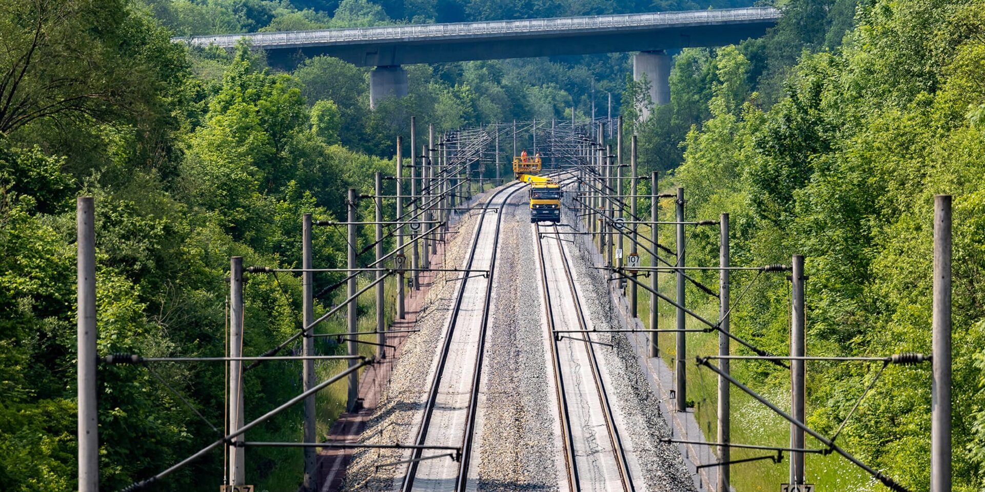 Completed Railway Track | Construction Projects By | Railtech
