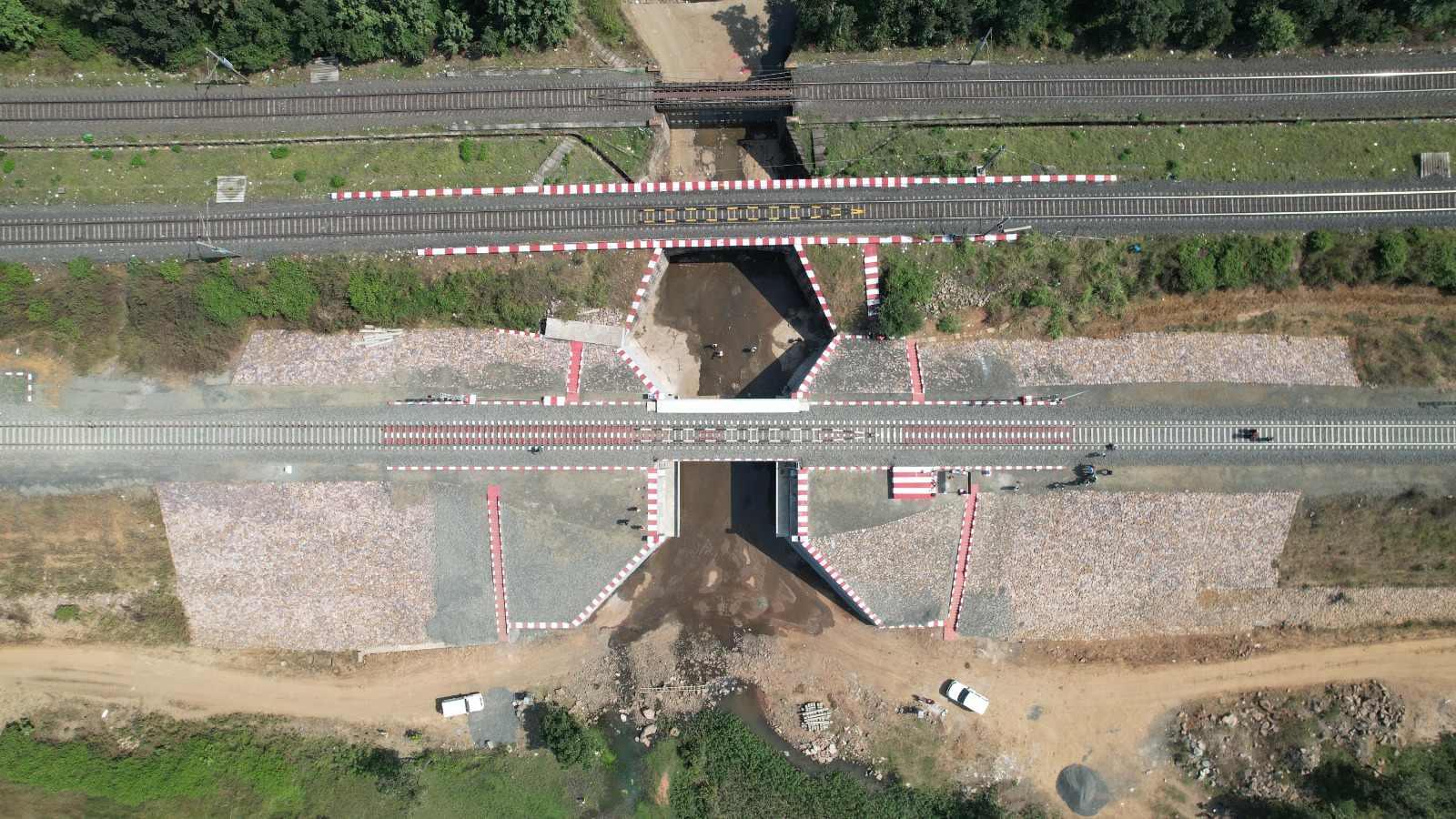 Completed Railway Track | Construction Projects By | Railtech