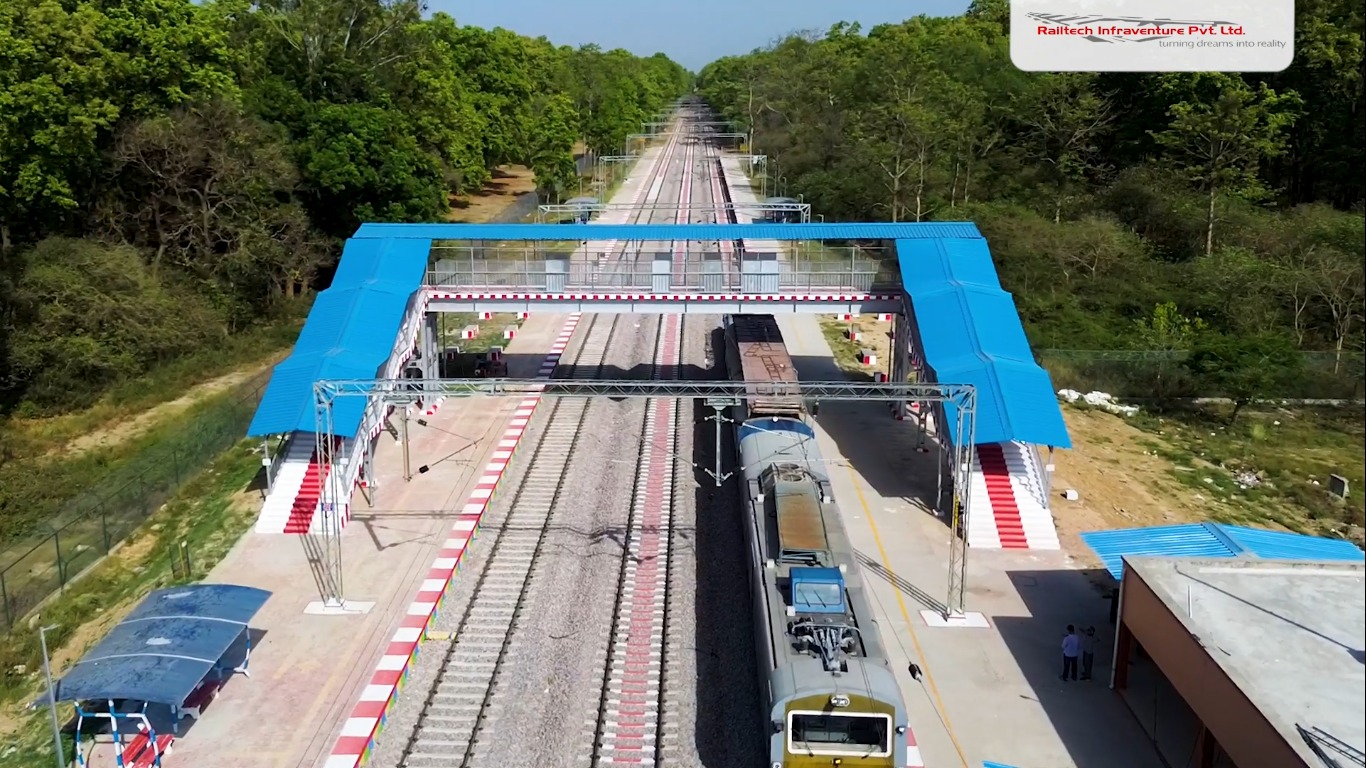 Completed Railway Track | Construction Projects By | Railtech